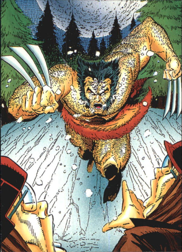1992 Comic Images Wolverine From Then 'Til Now II #24 Animalistic - NM-MT