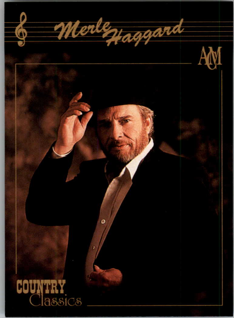 1992 Collect-A-Card Country Classics #70 Merle Haggard - NM-MT