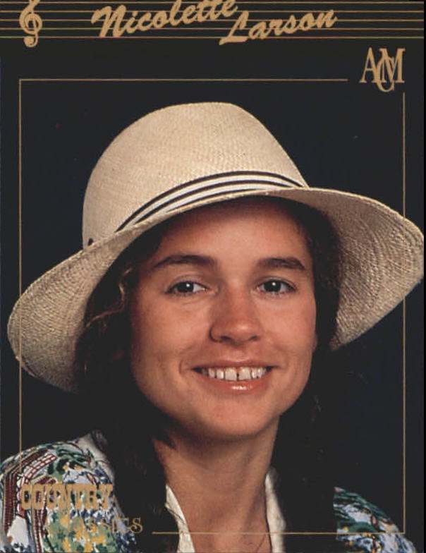1992 Collect-A-Card Country Classics #74 Nicolette Larson - NM-MT