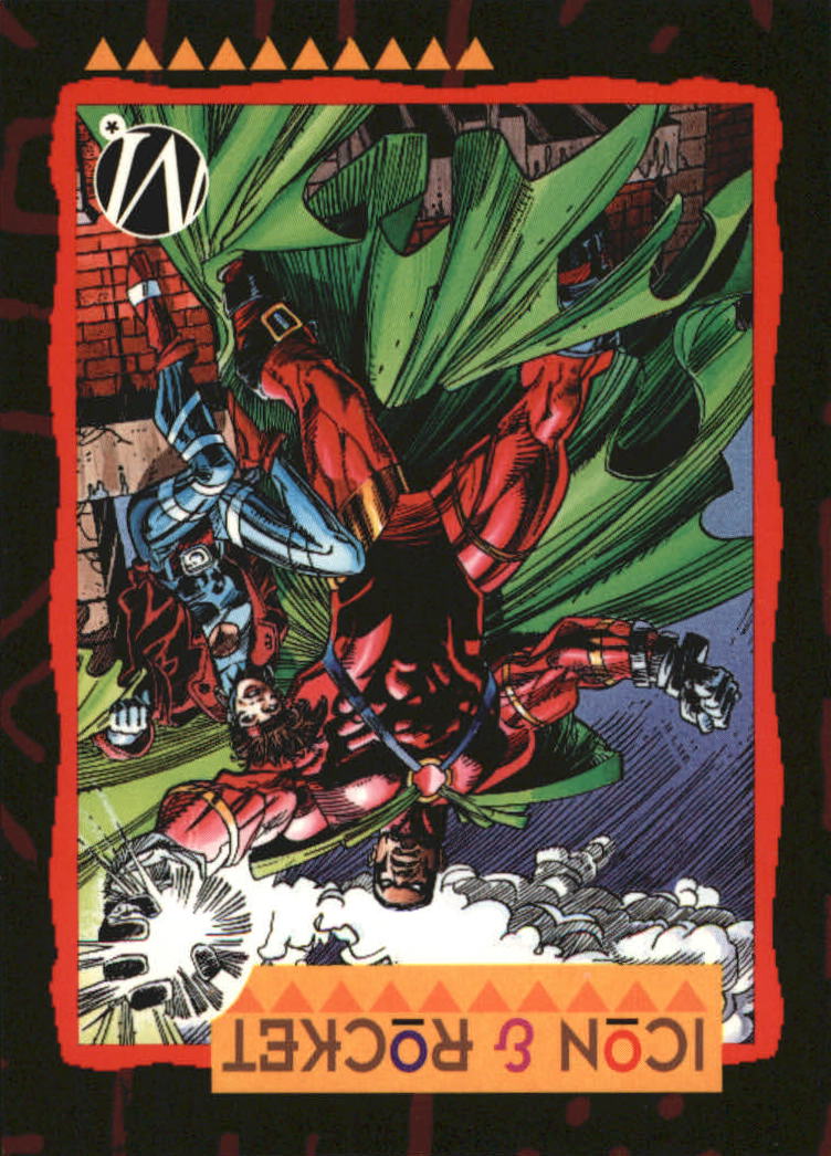 1993 SkyBox DC Milestone The Dakota Universe #19 Icon and Rocket ...