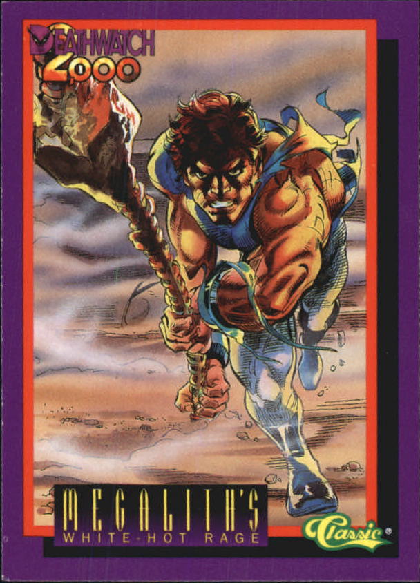 1993 Classic Deathwatch 2000 #25 Megalith's White-Hot Rage - B0640 - NM-MT
