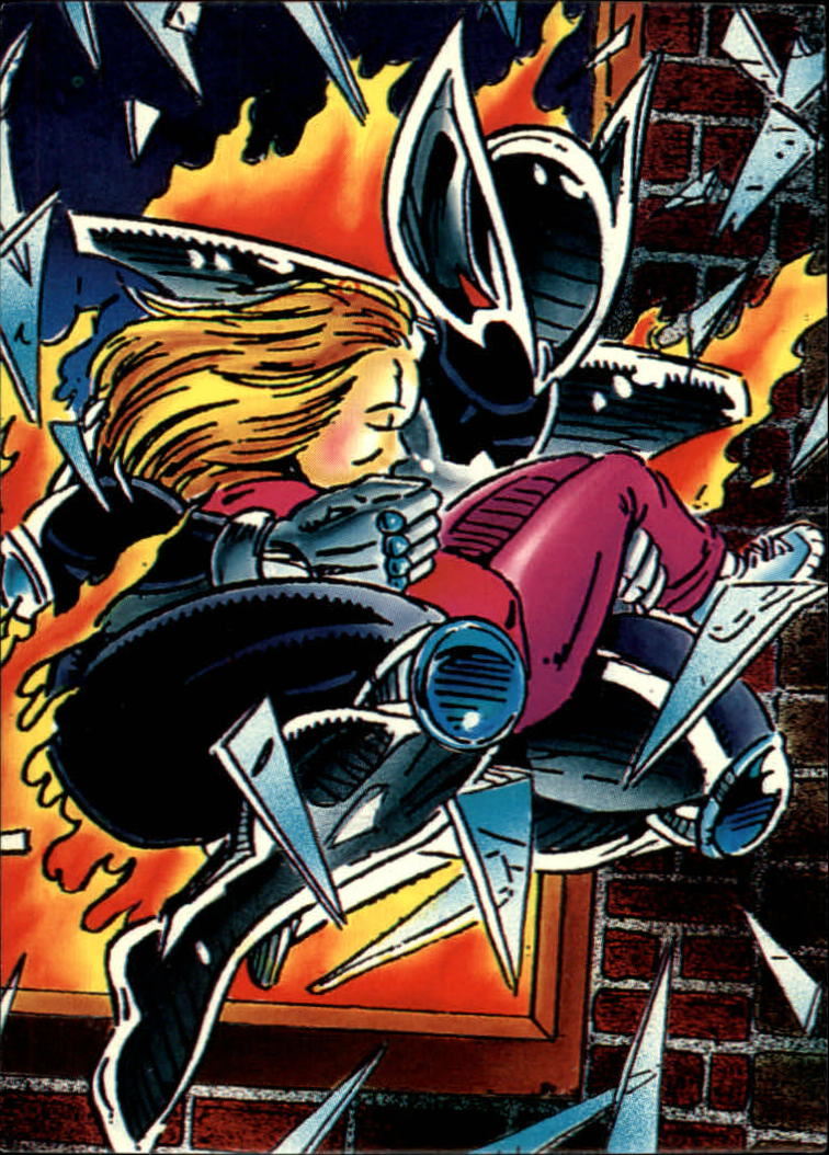 1992 Comic Images Shadowhawk #84 L.A. Riots - NM-MT