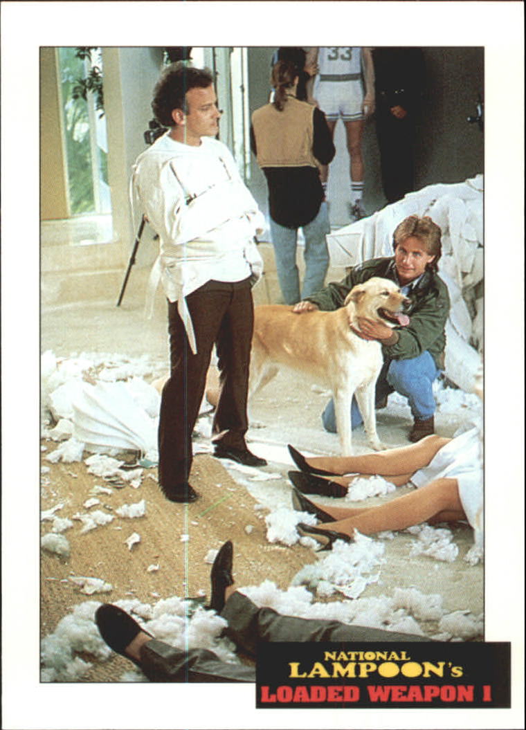 1993 Eclipse National Lampoon's Loaded Weapon I #46 Examining the Scene ...