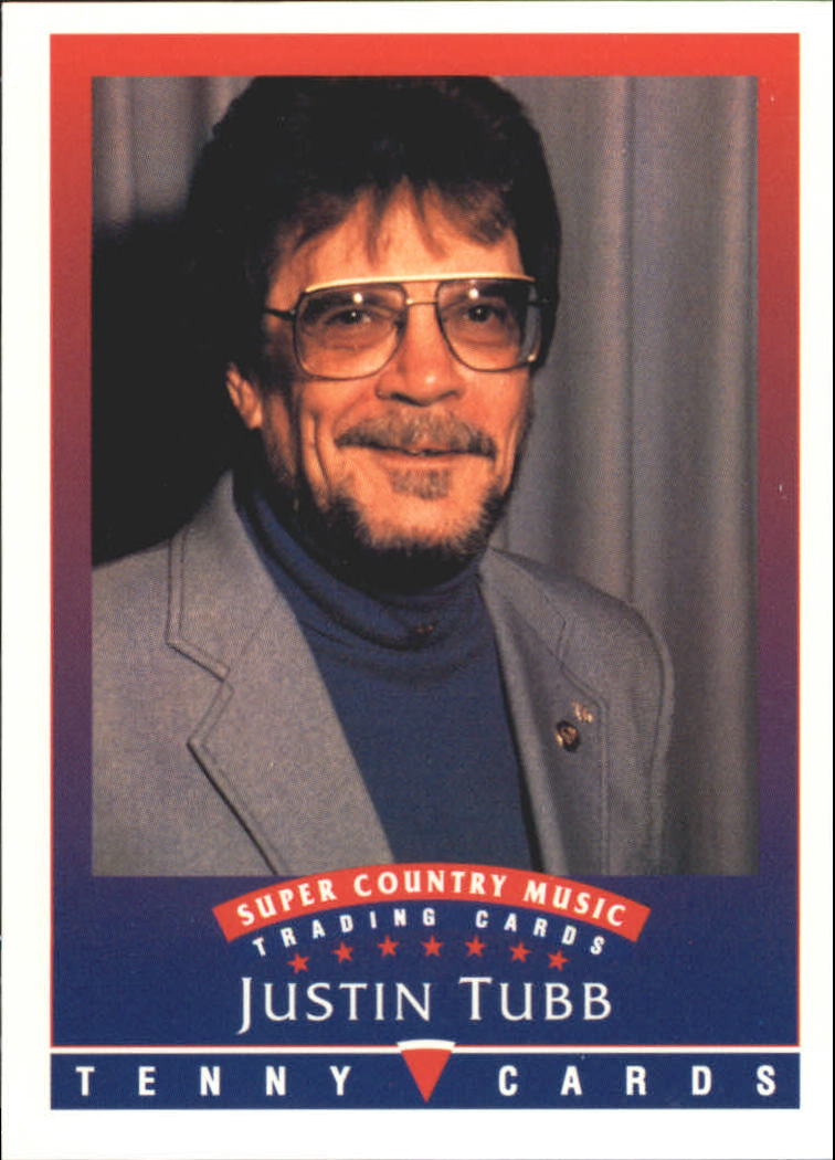 1992 Tenny Super Country Music #42 Justin Tubb - NM-MT