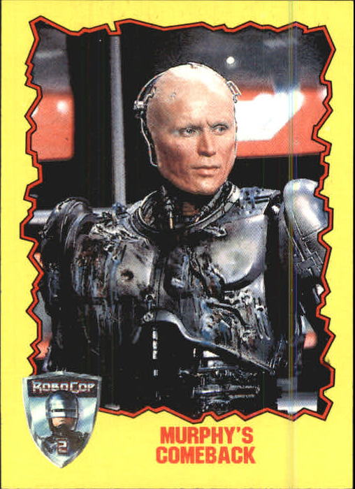 1990 Topps Robocop 2 #32 Murphy's Comeback - NM-MT