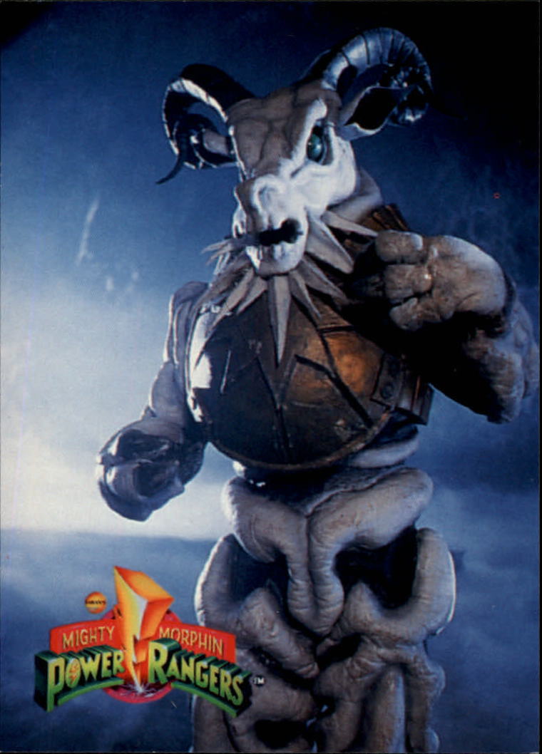 1994 Collect-A-Card Power Rangers The New Season #45 Robogoat - NM-MT