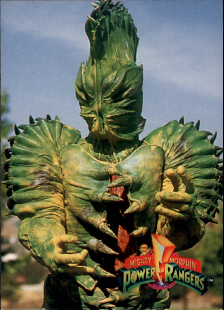 1994 Collect-A-Card Power Rangers The New Season #47 The Invenusable ...