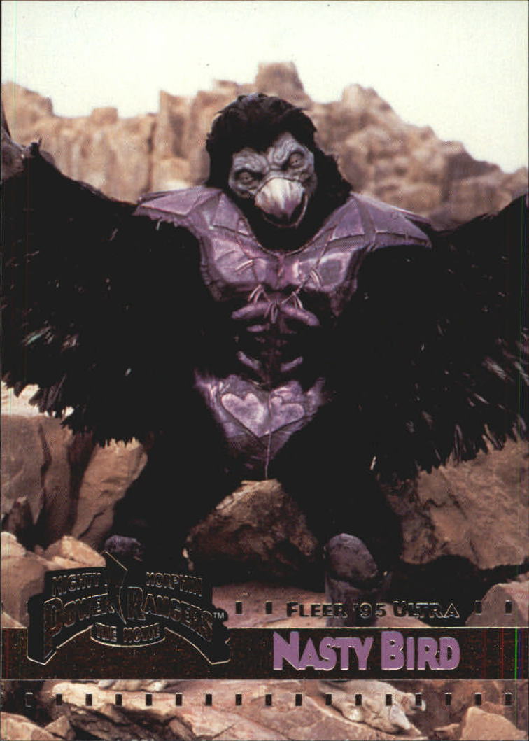 1995 Power Rangers The Movie #62 Nasty Bird - NM-MT | eBay