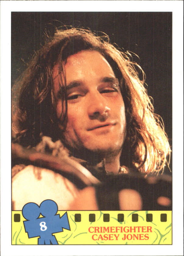 1990 Topps Teenage Mutant Ninja Turtles Movie #8 Crimefighter Casey ...