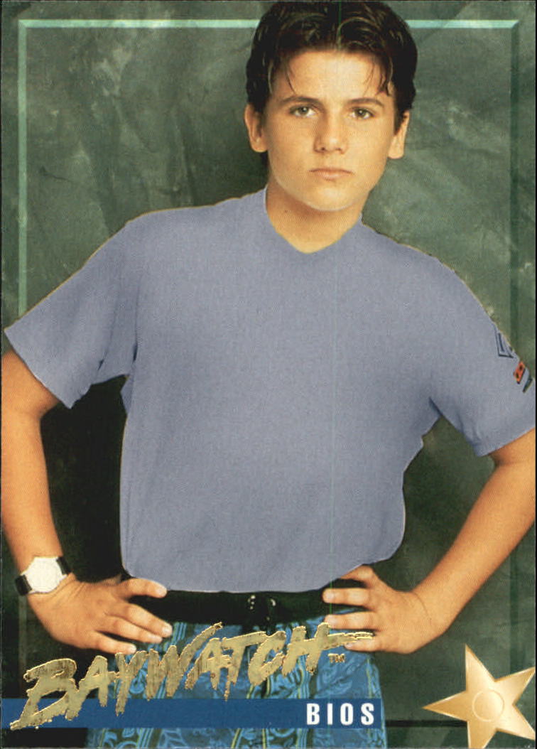 1995 Sports Time Baywatch #24 As Hobie Buchannon on Baywatch - NM-MT