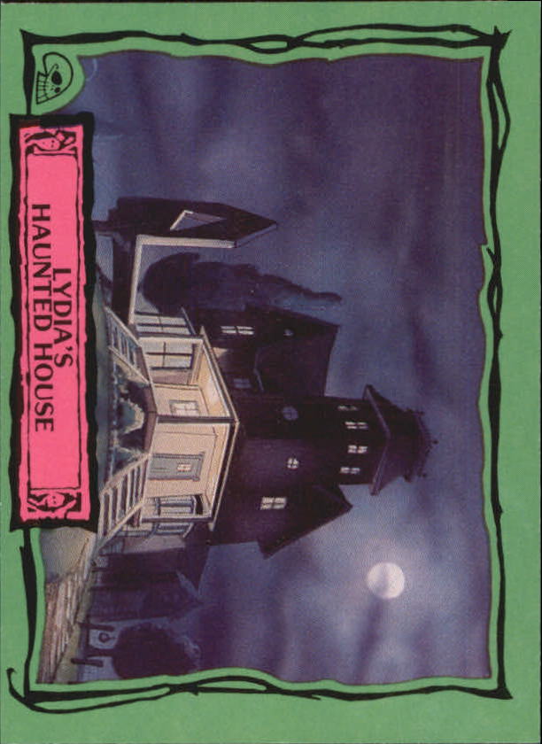 1990 Dart FlipCards Beetlejuice #19 Lydia's Haunted House - NM-MT - Jim ...