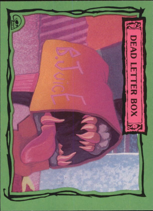 1990 Dart FlipCards Beetlejuice #42 Dead Letter Box - NM-MT - Jim ...
