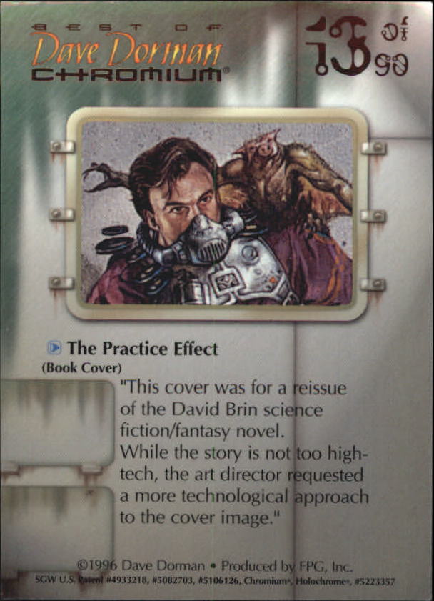 1996 FPG Best of Dave Dorman #13 The Practice Effect - NM-MT