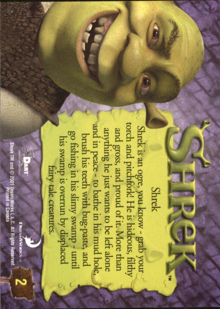 2001 Shrek #2 Shrek - A4509 - NM-MT