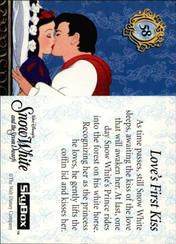 1994 Skybox Snow White And The Seven Dwarfs Series Two 58 Loves First