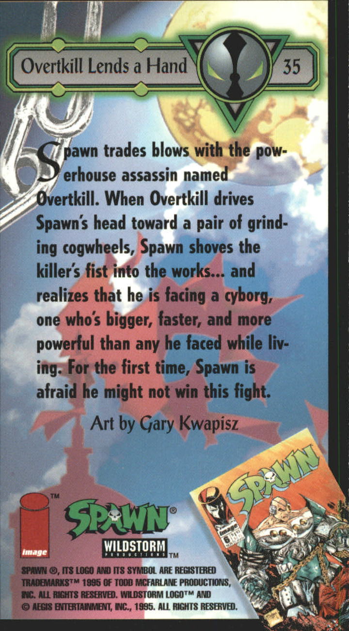 1995 WildStorm Spawn Widevision #35 Overtkill Lends a Hand - NM-MT ...