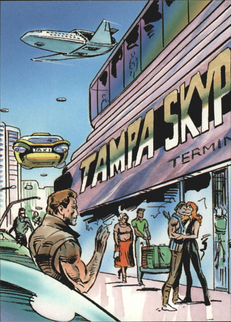 1994 Cardz William Shatner's Tek World #68 After Seeing Fanny Off - NM