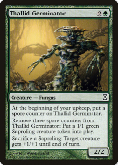 2006 Magic The Gathering Time Spiral #225 Thallid Germinator C - NM-MT