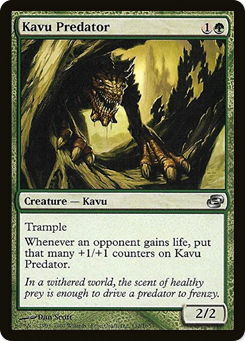 2007 Magic The Gathering Planar Chaos #132 Kavu Predator U - NM-MT