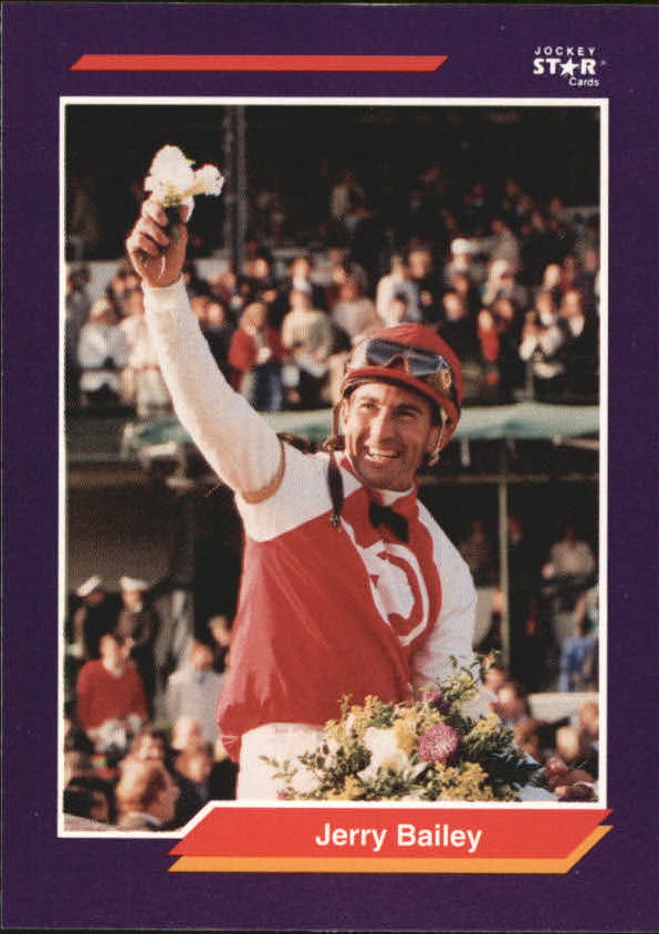 1992 Horse Star Jockey #12 Jerry Bailey - NM-MT