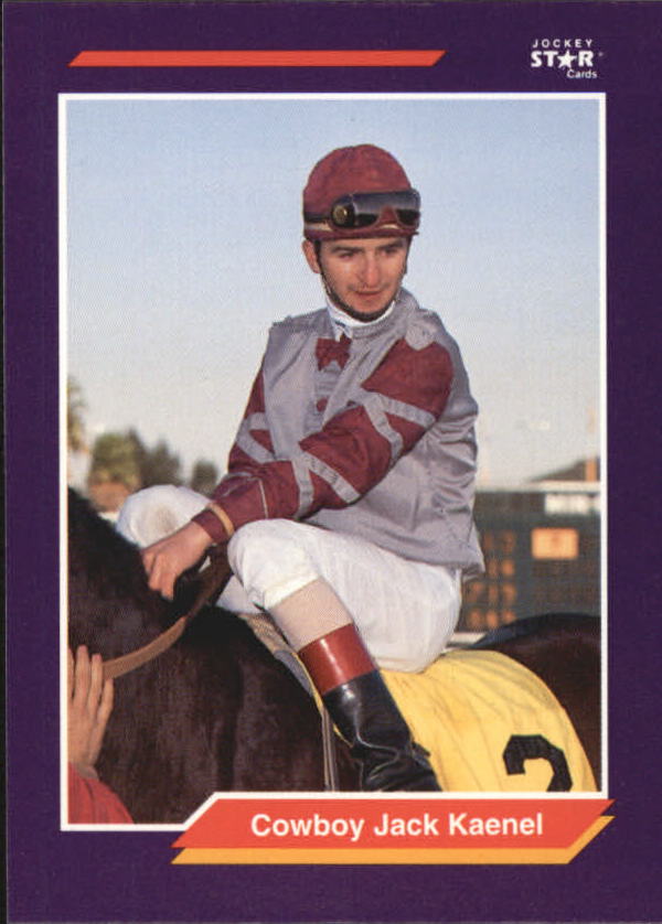 1992 Horse Star Jockey #124 Cowboy Jack Kaenel - B1483 - NM-MT