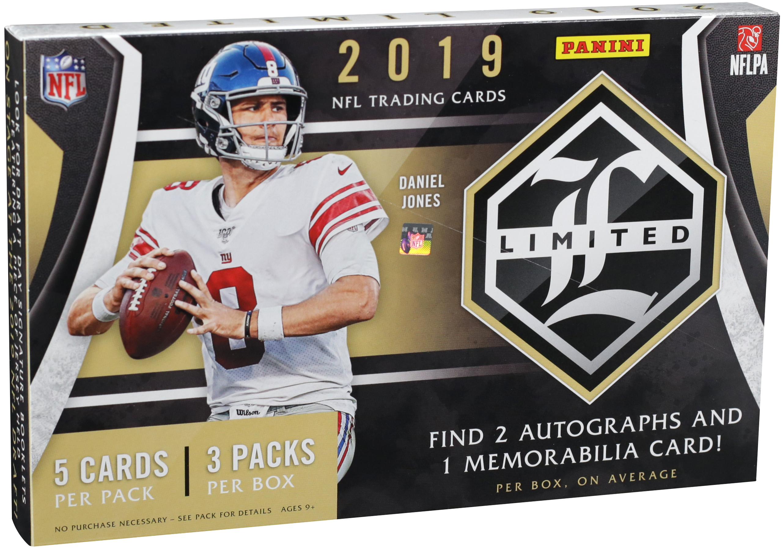 2019 Limited Football Hobby Box