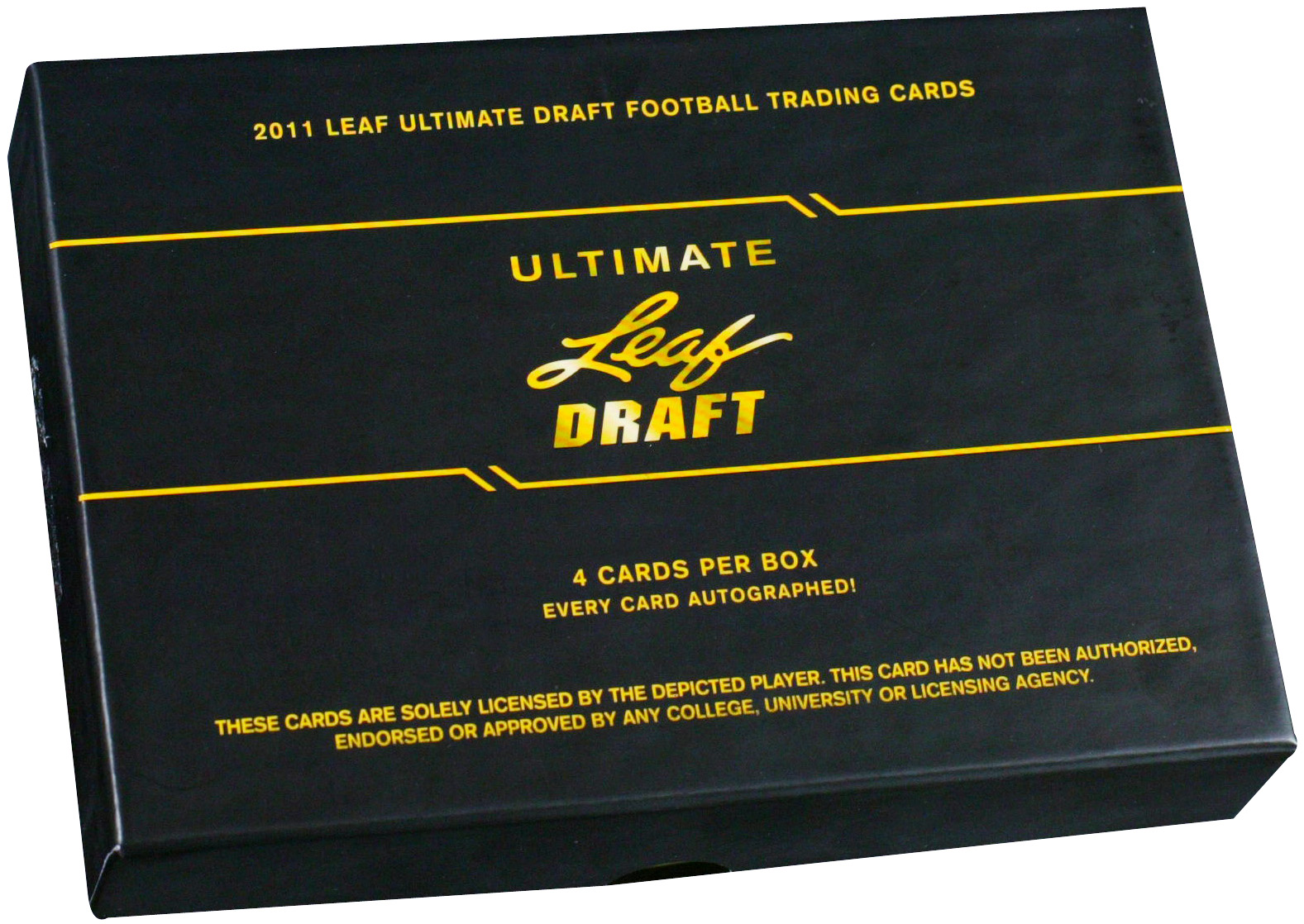 2011 Leaf Ultimate Draft Football Hobby Pack