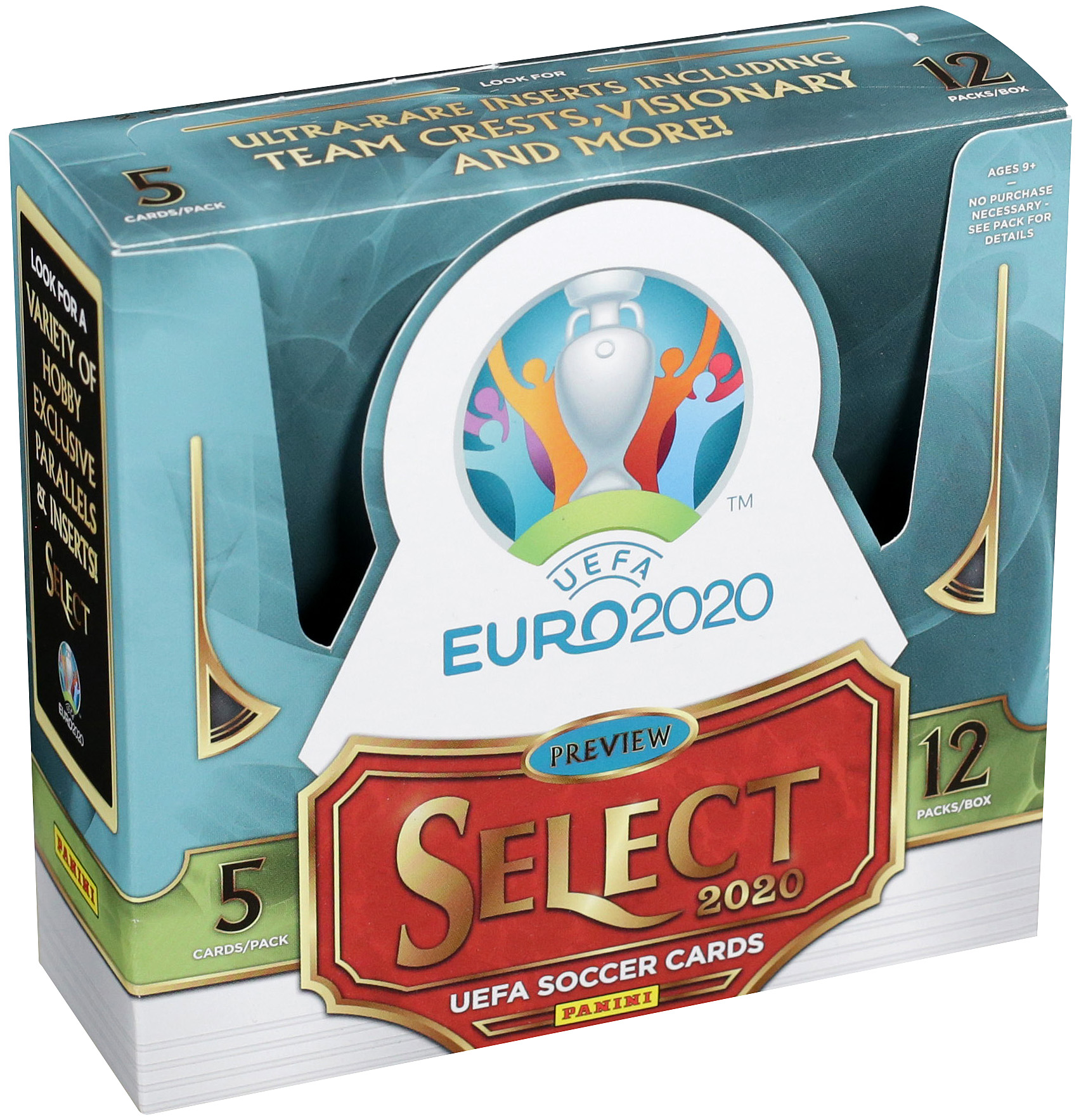 2020 Select UEFA Euro Soccer Hobby Box