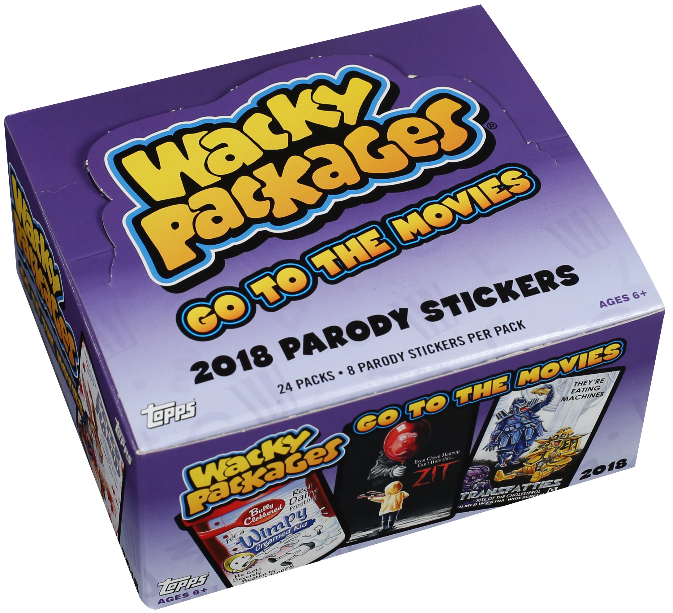 2018 Wacky Packages Go to the Movies Non-Sports Hobby Box