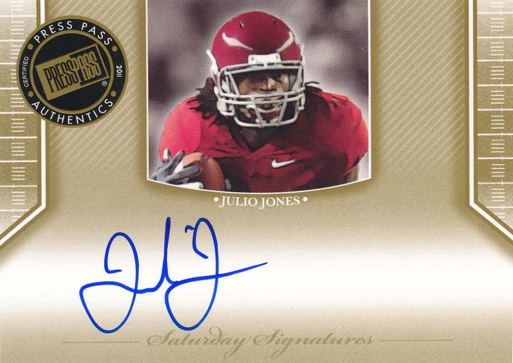 2011 Legends_Julio Jones_Autograph - Beckett News