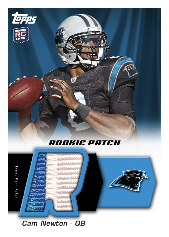 Rookie Patch Relics added to 2011 Topps Football HTA Jumbo boxes ...