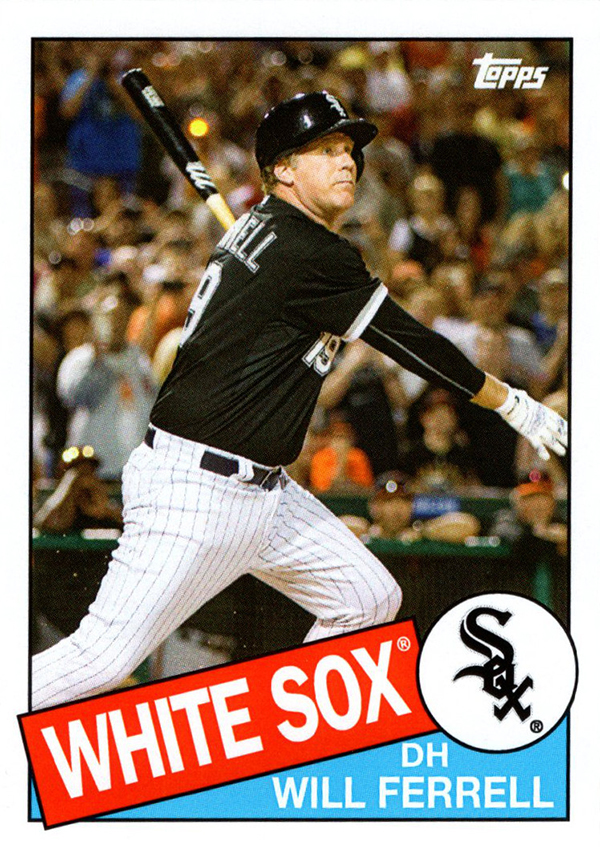 Topps made some Will Ferrell baseball card variations. Let the hunt ...