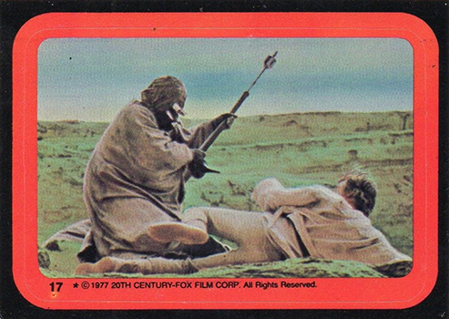 Seeing all the 1977 Topps Star Wars Stickers bring the memories rushing ...