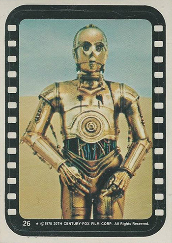 Seeing all the 1977 Topps Star Wars Stickers bring the memories rushing ...