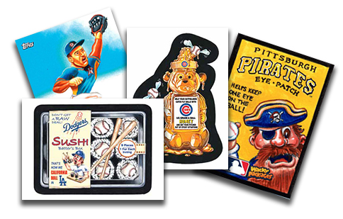 2016 Topps MLB Wacky Packages Checklist
