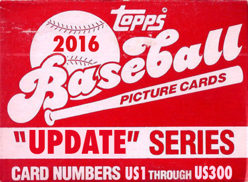 2016 Topps Update Series Baseball Checklist