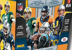 2016 Panini NFL Stickers Details, Box Info