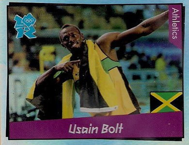 Usain Bolt Cards Checklist and Gallery