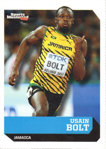 Usain Bolt Cards Checklist and Gallery