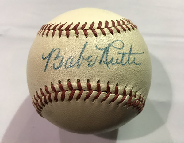 Babe Ruth signed baseball | Beckett Authentication Services
