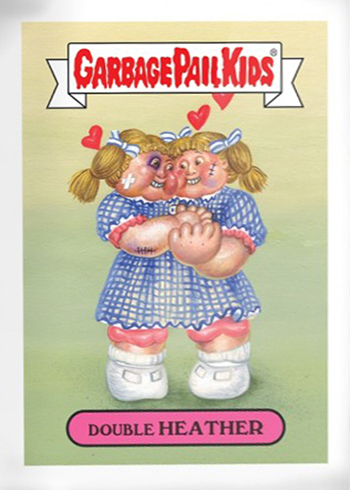 2018 Topps GPK/Wacky Packages Valentine's Day Checklist, Details