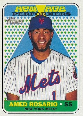 2018 Topps Heritage Baseball Checklist, Team Set Lists, Release Date