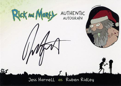 Rick and Morty Season 1 Autographs Card Checklist, Gallery