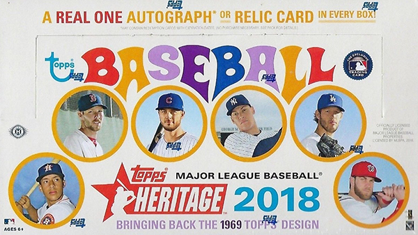 2018 Topps Heritage Baseball Checklist, Team Set Lists, Release Date