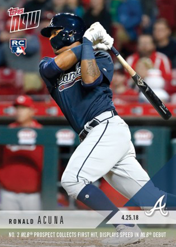 Top 10 Selling Topps Now Baseball Cards