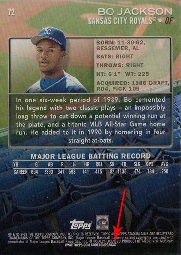 2018 Topps Stadium Club Baseball Variation Short Prints Checklist, Gallery