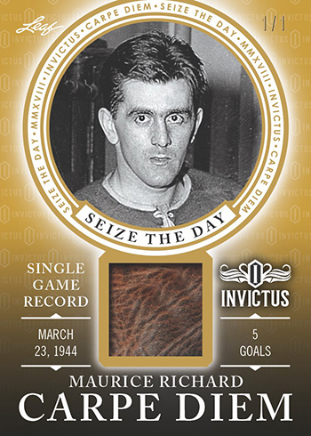 2017-18 Leaf Invictus Hockey Checklist, Details, Release Date