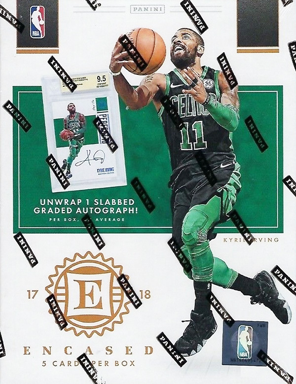 2017-18 Panini Encased Basketball Video Box Break, Breakdown