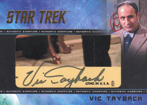 2018 Rittenhouse Star Trek TOS Captain's Collection Checklist, Details
