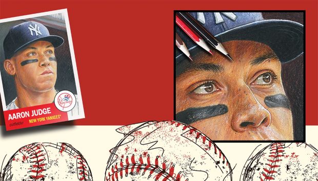 Meet Jared Kelley, the New Topps Living Set Baseball Artist